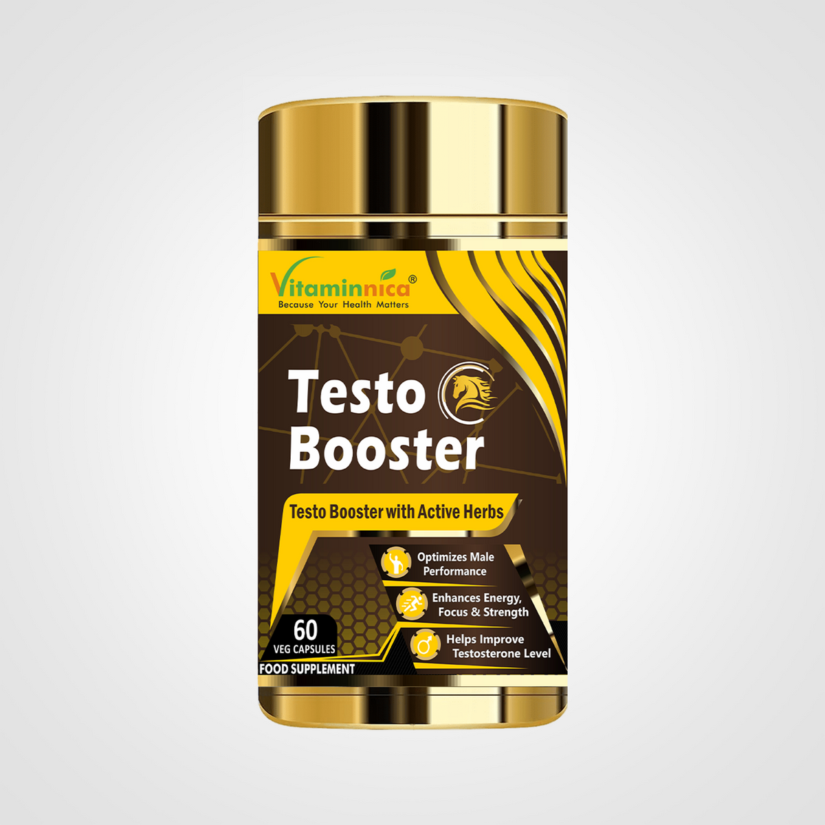 Testo Booster Veg Capsules Online in UK | Vitaminnica – Vitaminnica ...