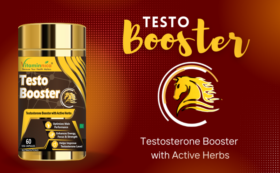 Testo Booster Veg Capsules Online in UK | Vitaminnica – Vitaminnica ...